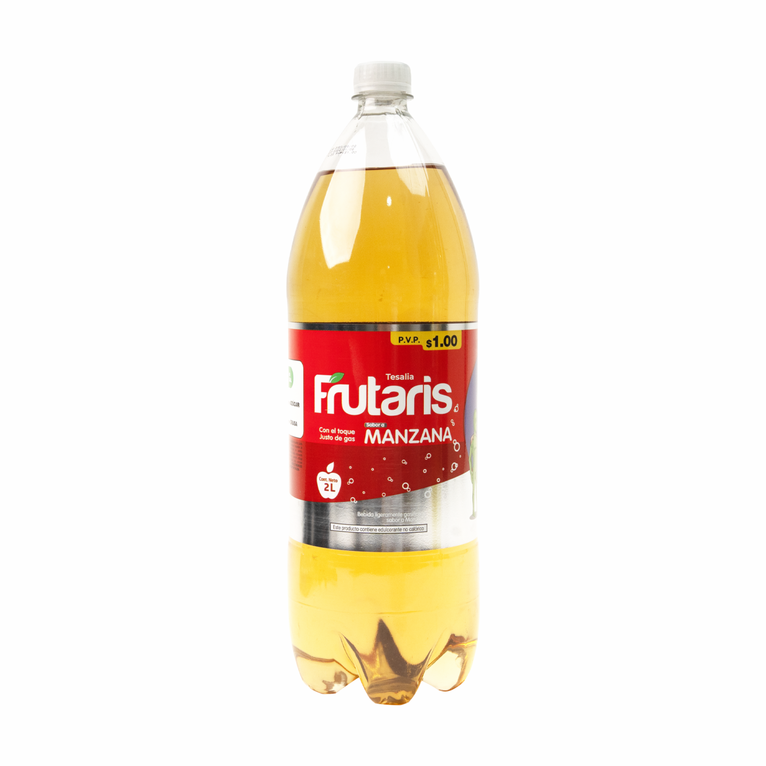 Bebida Gaseosa Sabor A Manzana FRUTARIS 2000 Ml - Dollar Store