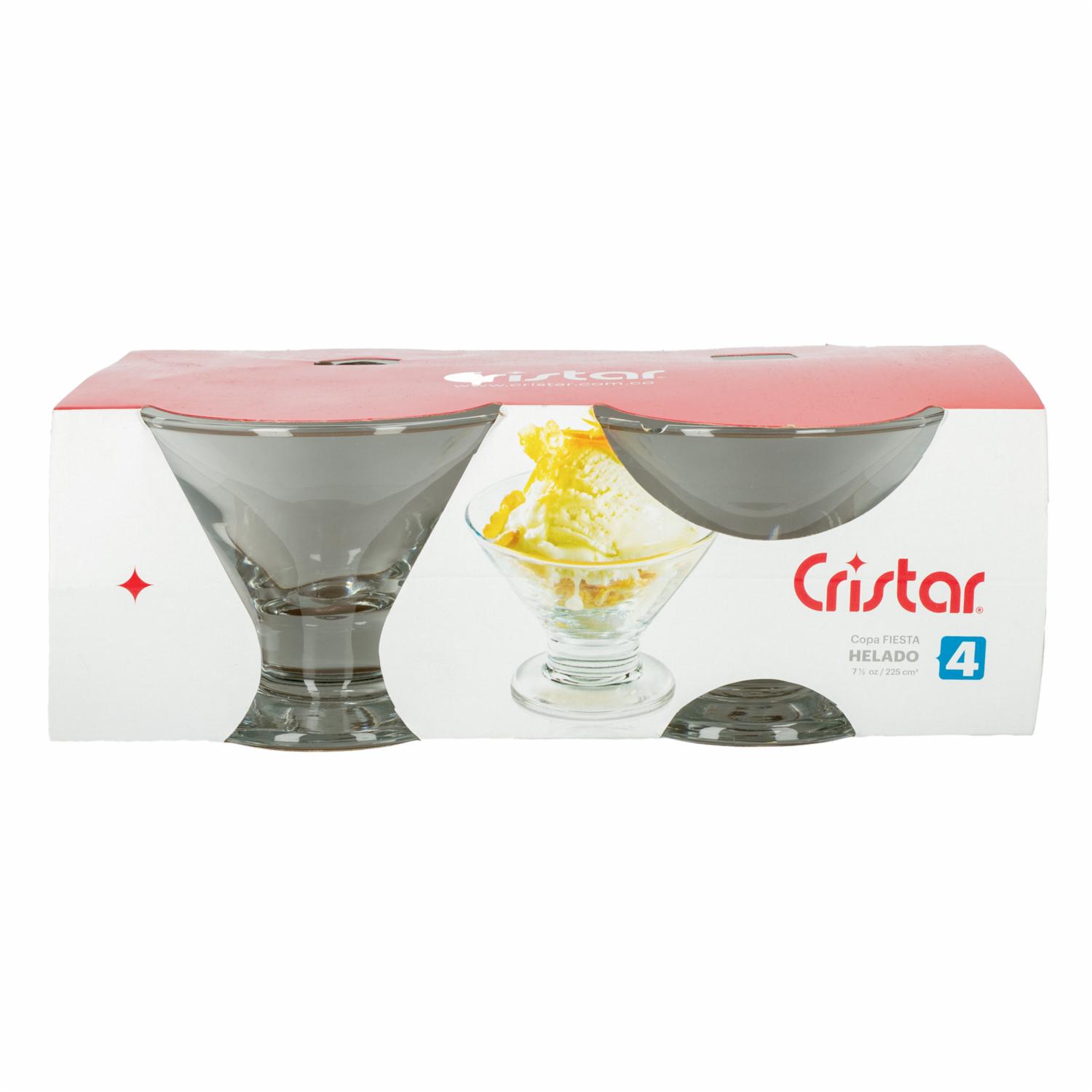 Set Copa Helado Fiesta 0512cl CRISTAR Unidad - Dollar Store