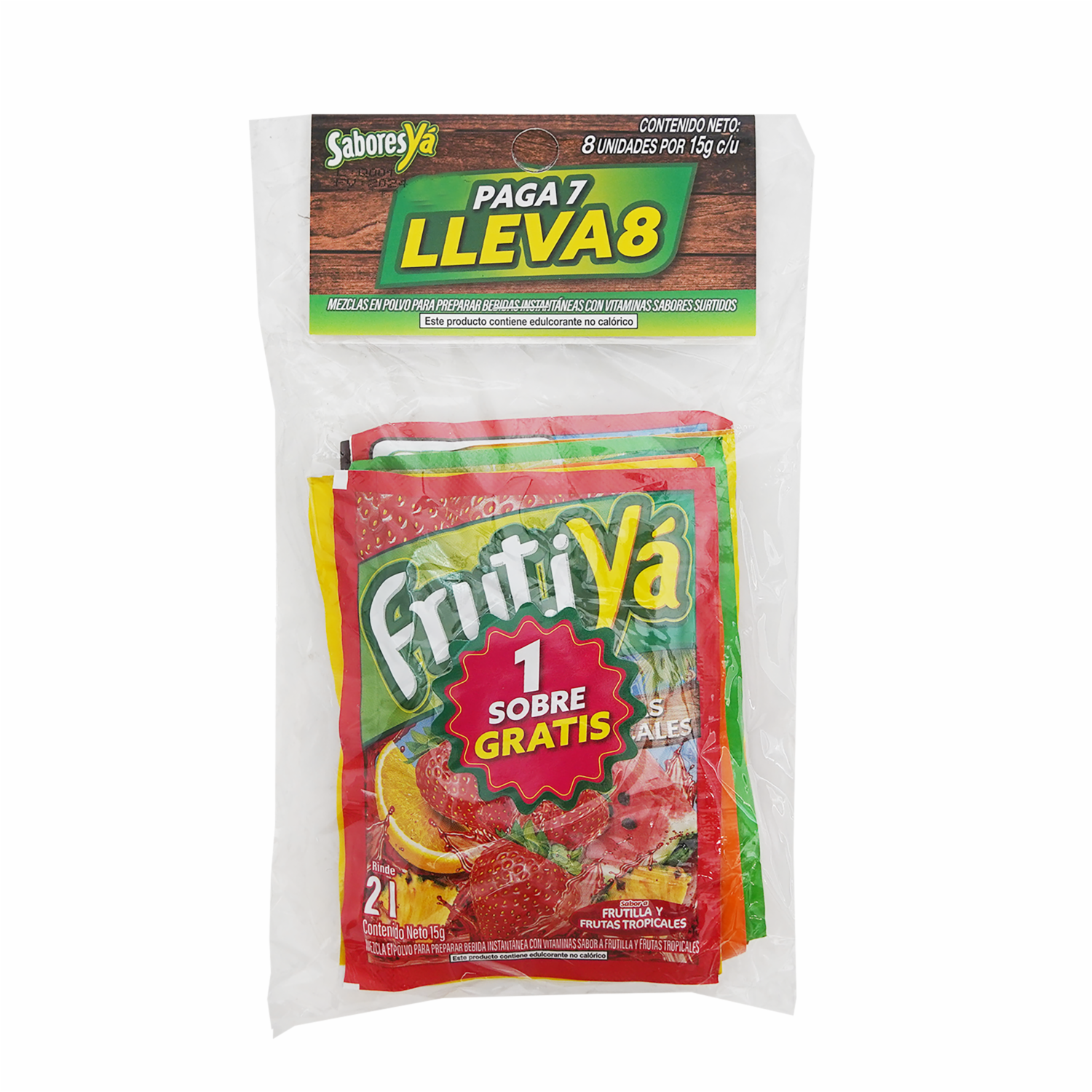 Pack De Jugos YA 8 X 15 Gr - Dollar Store