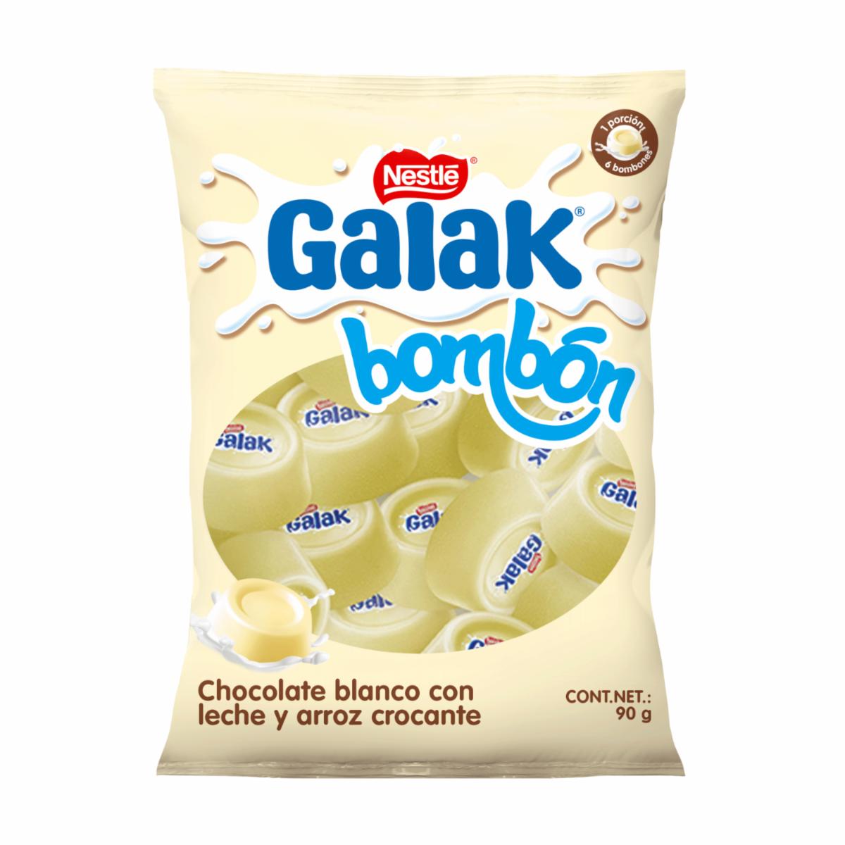 Chocolate Blanco En Barra GALAK 90 G - Dollar Store